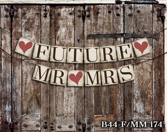 Future mr mrs banner | Etsy