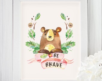 Brave bear | Etsy