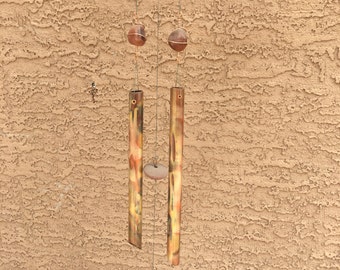 Copper wind chime | Etsy