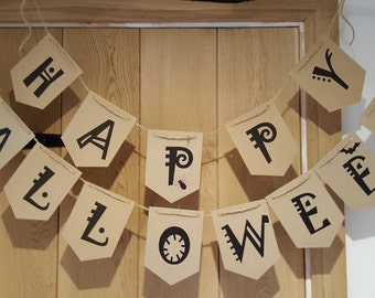 Halloween bunting | Etsy