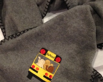 School bus scarf | Etsy