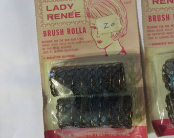 Brush hair rollers | Etsy