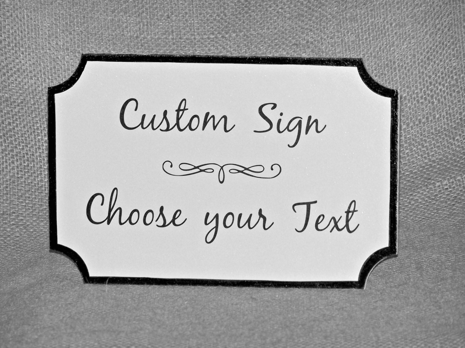 Choose your Text Custom Wooden Sign Office Business or Home