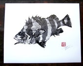 Gyotaku: Unique traditional Japanese fish by FishingForGyotaku