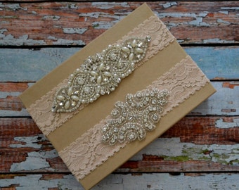 Wedding garter belt | Etsy