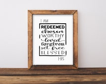 Unique i am his related items | Etsy