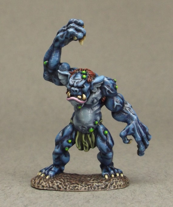Pro Painted Reaper Bones Plastic Miniature by MiniMonsterStudio Pro Painted Reaper Bones Plastic Miniature by MiniMonsterStudio