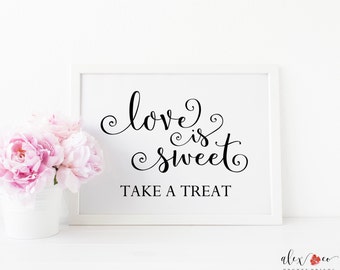 Unique sweet treats sign related items | Etsy