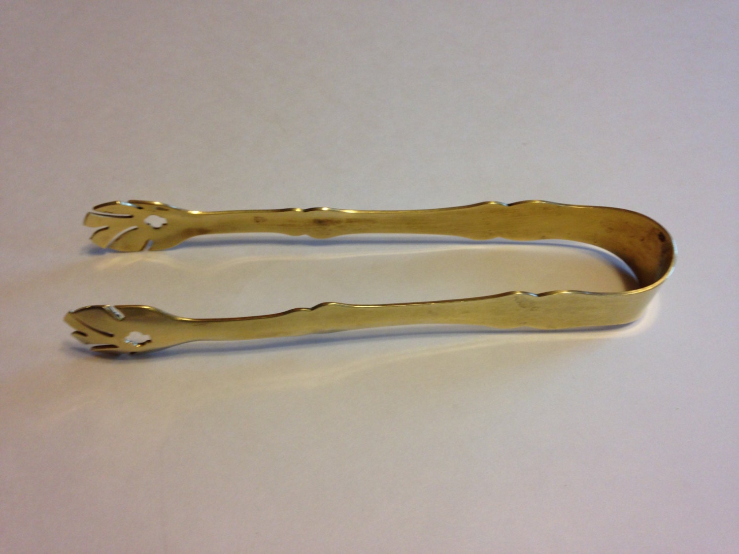 Vintage Brass Serving Tongs – Haute Juice
