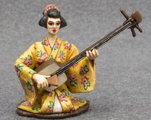 Unique geisha girl figurine related items | Etsy