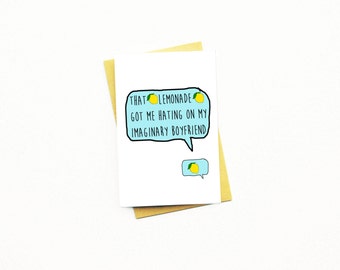 Funny break up card | Etsy
