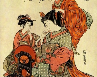 Ancient japanese art | Etsy