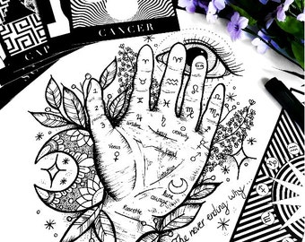 Unique psychic drawing related items | Etsy