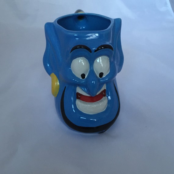 Disney's Aladdin Genie Coffee Cup Mug Large 3D Figural | Etsy