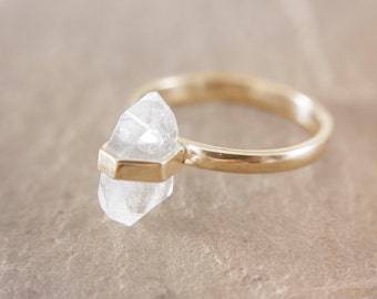 Crystal Jade Statement Bracelet in Sterling with Riverstone