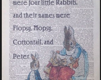 Peter rabbit quote | Etsy