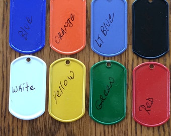 Custom Military Style Dog Tags by DogTagDealer on Etsy