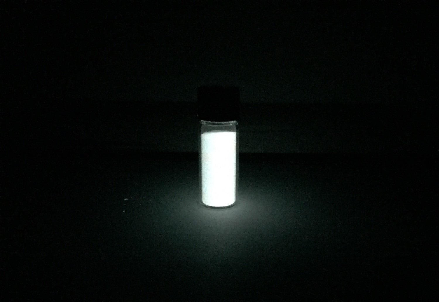White Europium phosphorescent glow in the dark Powder