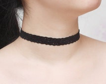 Unique elastic choker related items | Etsy