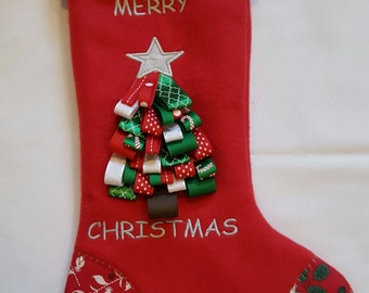 Seattle Seahawks Christmas Stocking Seahawks by GrannyCCreations70