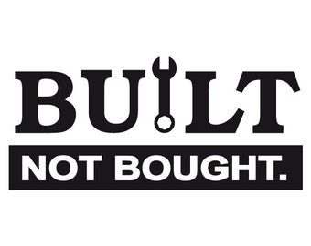 Built not bought | Etsy