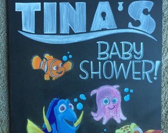 Finding nemo baby shower | Etsy