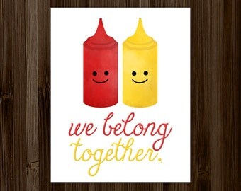 We belong together | Etsy