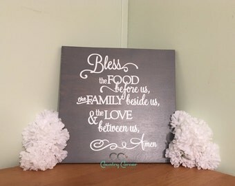 Bless the food | Etsy