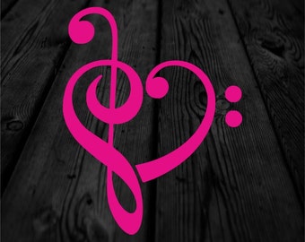 Bass clef art | Etsy