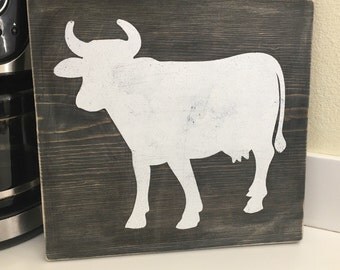 Cow signs | Etsy