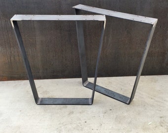 Metal table legs set of 2