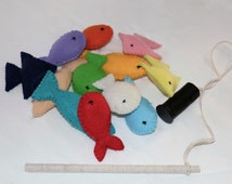 Unique felt fish related items | Etsy