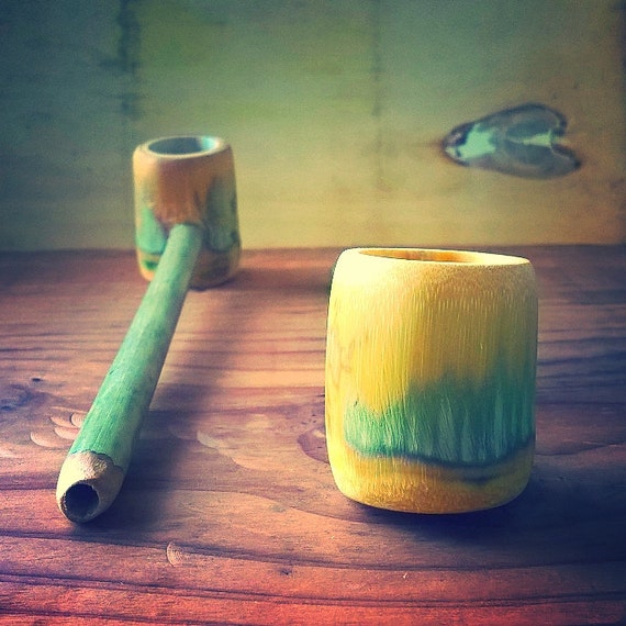 Bamboo Pipe by ChalwahPipes on Etsy