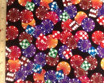 Gambling fabric | Etsy