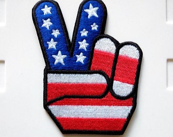 Unique victory sign related items | Etsy