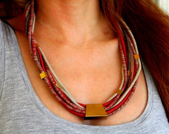 Rope necklace | Etsy