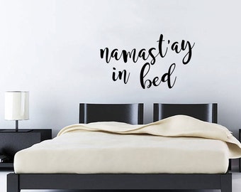 Namastay in bed | Etsy