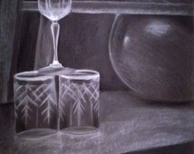 Popular items for chalk pastel drawing on Etsy