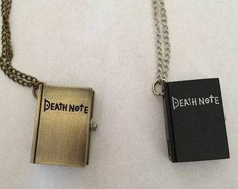 Death note necklace | Etsy