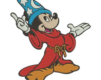 Mickey mouse wizard | Etsy