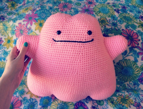 CROCHET PATTERNAmigurumi Ditto Pokemon Plush