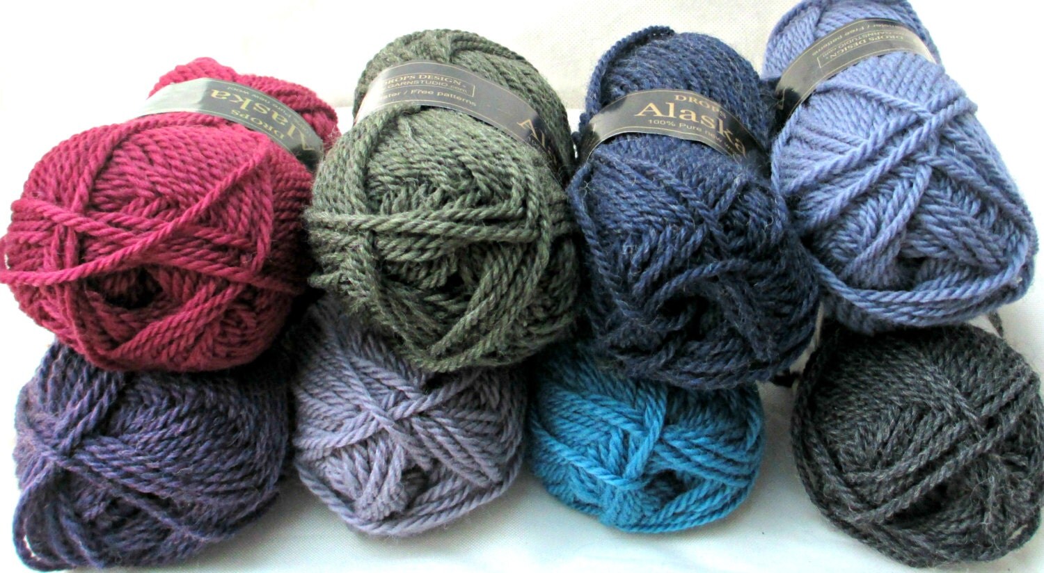 Garnstudio Drops Alaska Aran Weight New Wool Yarn Feltable Garnstudio Drops Alaska Aran Weight New Wool Yarn Feltable