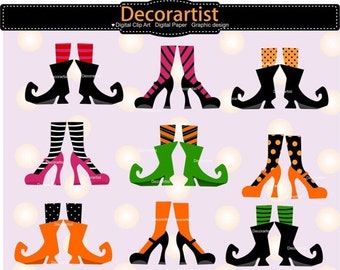 Witches feet clipart | Etsy