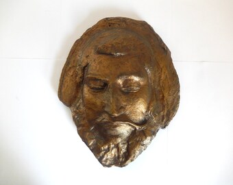 Plaster mask | Etsy