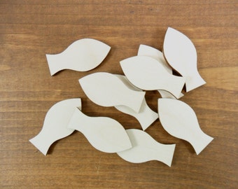 Fish wood cutout | Etsy