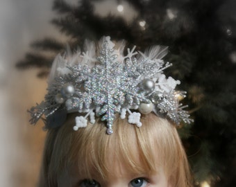Snow queen tiara | Etsy
