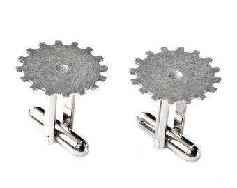 Gear cufflinks | Etsy
