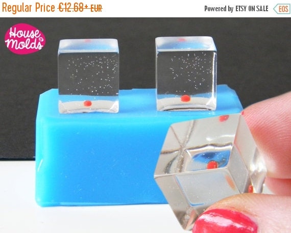 ON SALE 25% OFF 2 Cubes Silicone mold-mold to make by HOUSEOFMOLDS