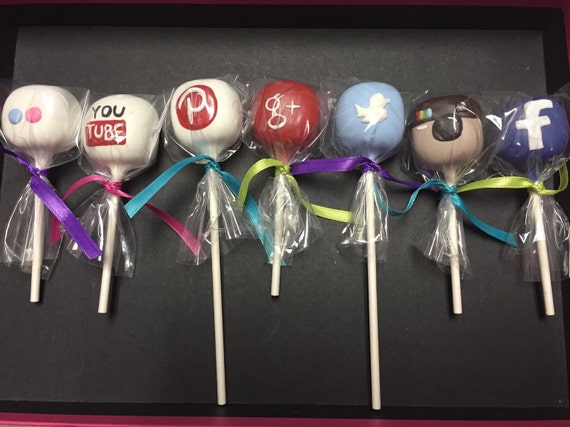 Social Media Cake Pops