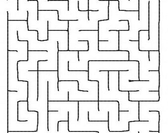 Labyrinth patterns | Etsy